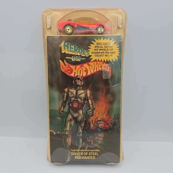 Hot Wheels | Toys | 991 Vintage Heroes On Hot Wheels Vhs Tape Solaire ...